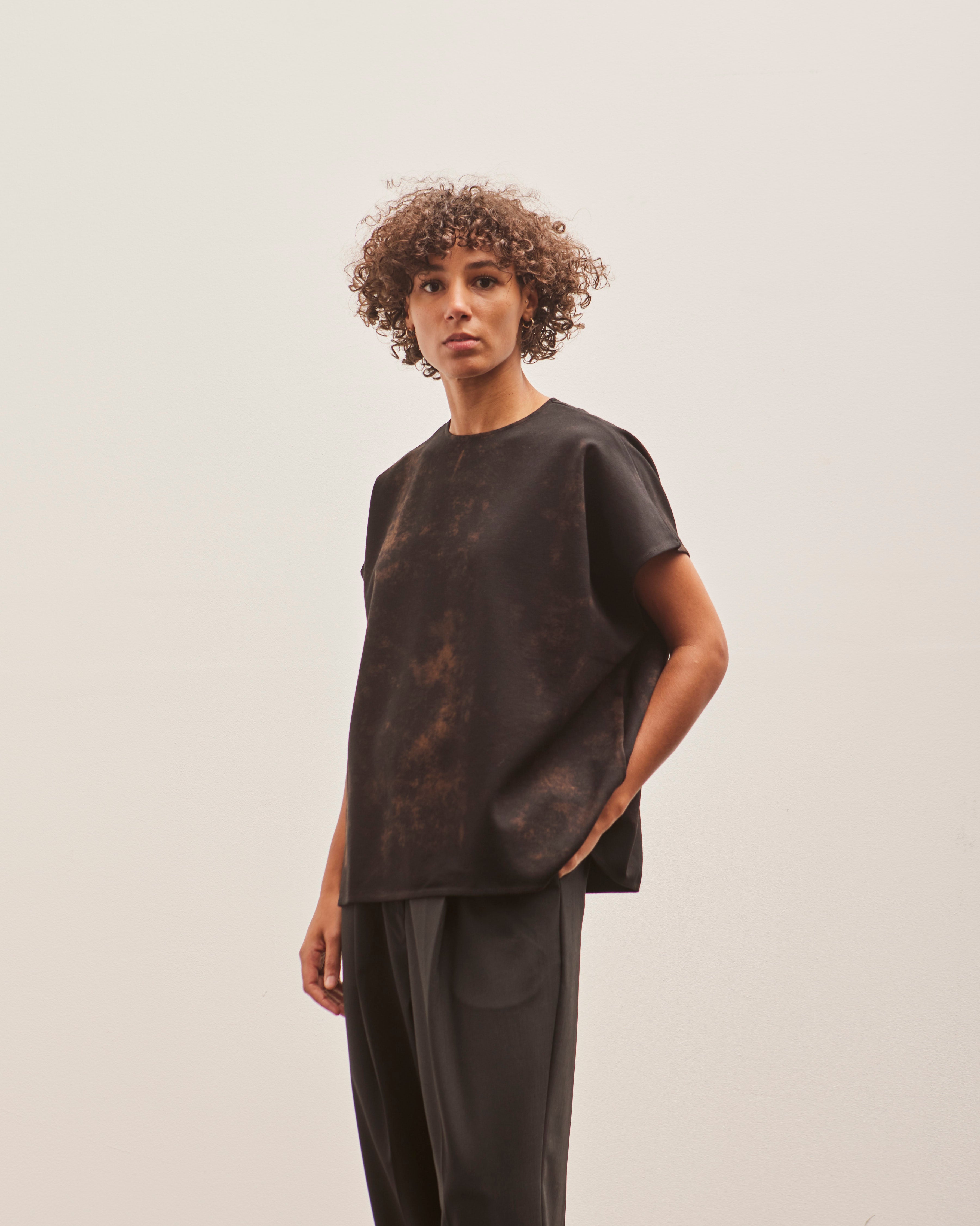 Abstract Shapes Tunic, Black Multi – Glasswing