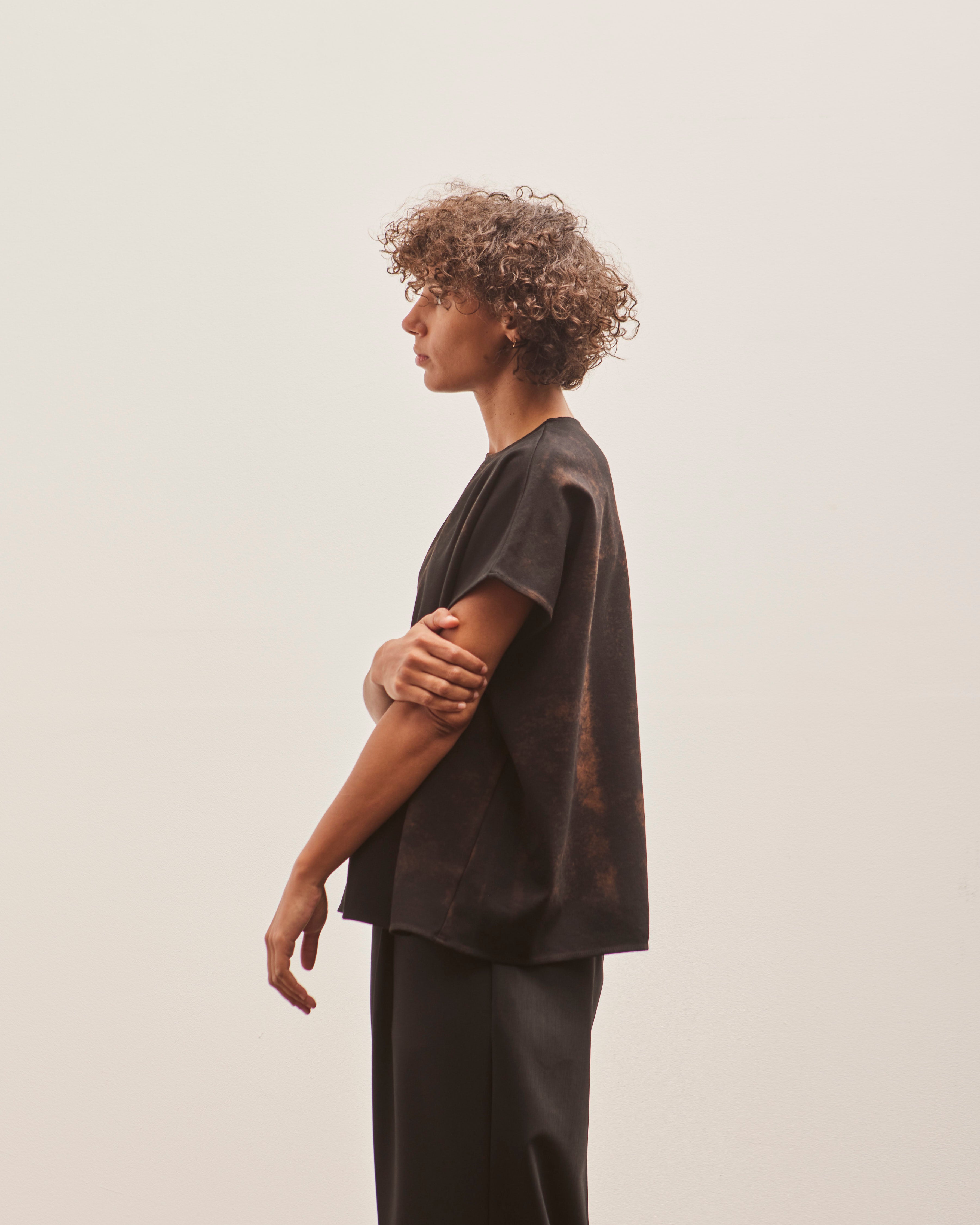 Abstract Shapes Tunic, Black Multi – Glasswing