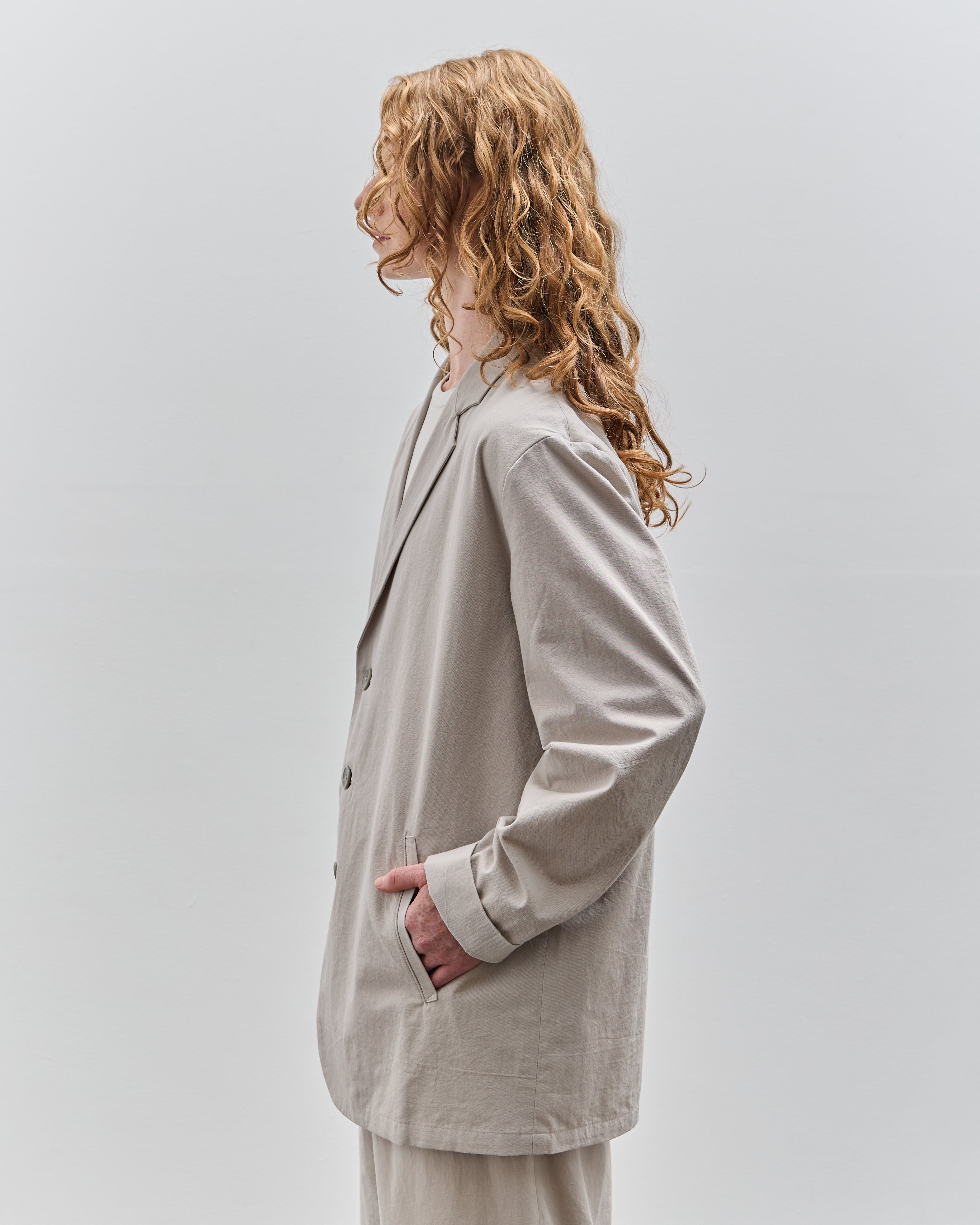 Black Crane Blazer, Cement – Glasswing