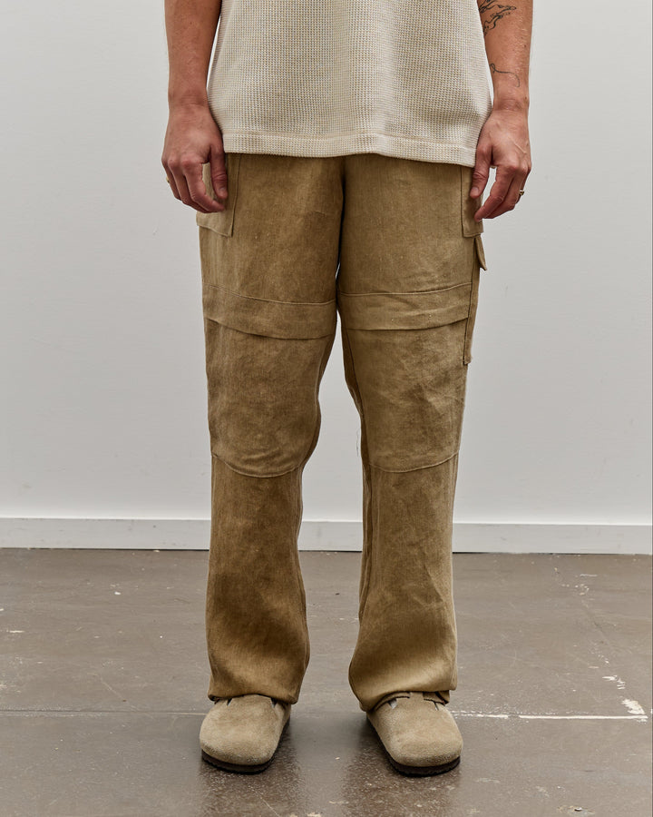 Colbo Unisex Cargo Pants, Hard Wash Beige – Glasswing