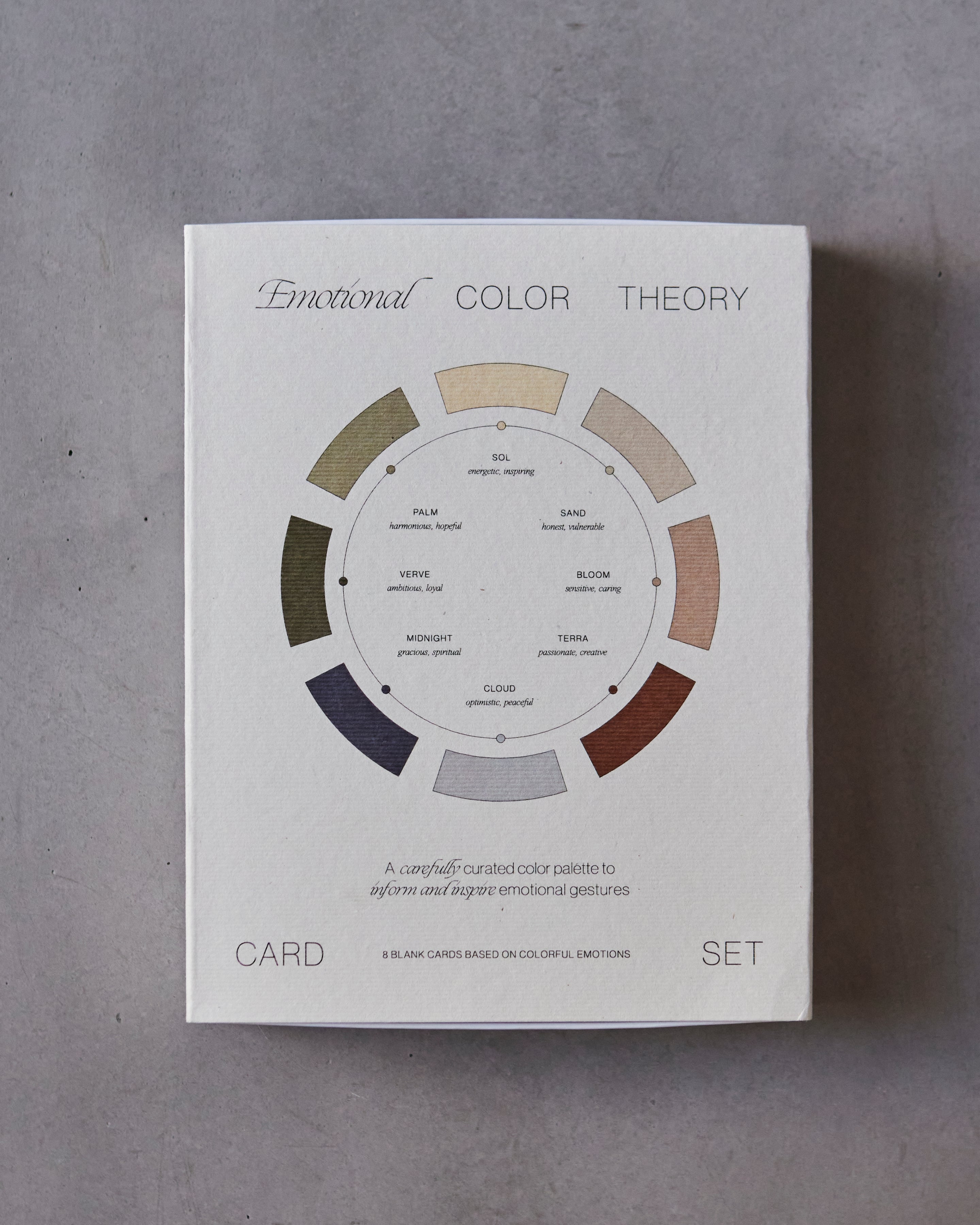 Emotional Color Theory Card Set – Glasswing
