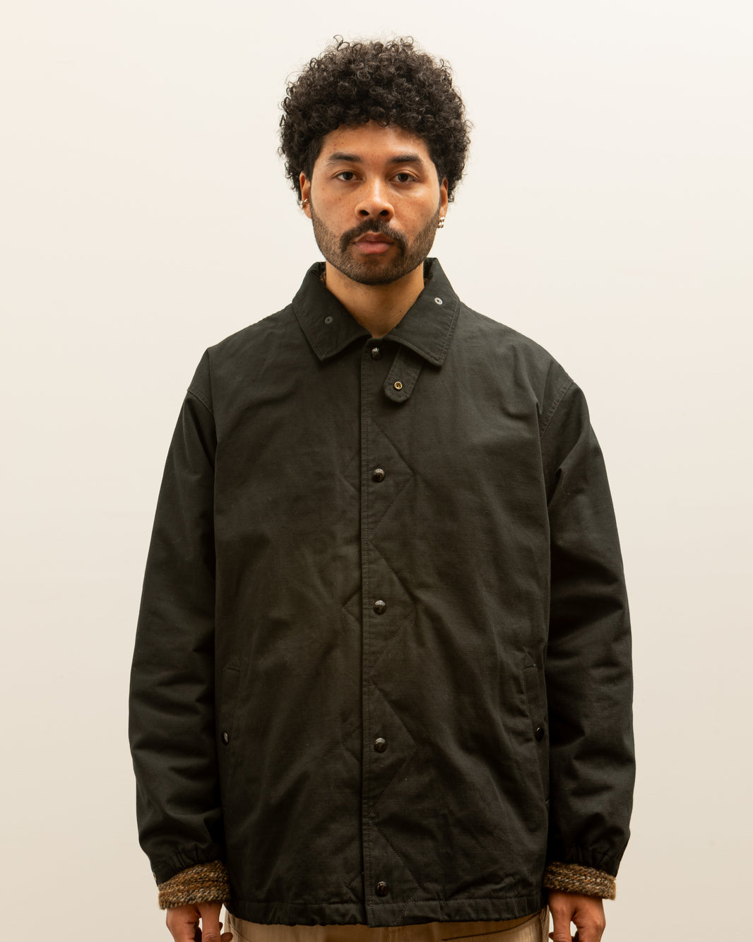 Engineered Garments Wind Breaker, Black – Glasswing