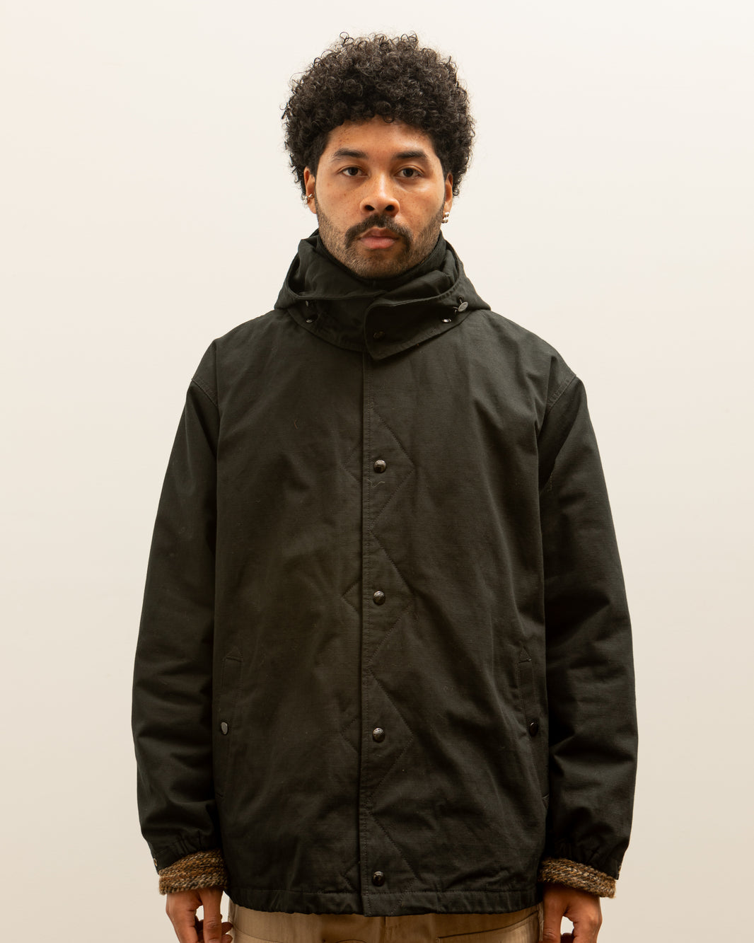 Engineered Garments Wind Breaker, Black – Glasswing
