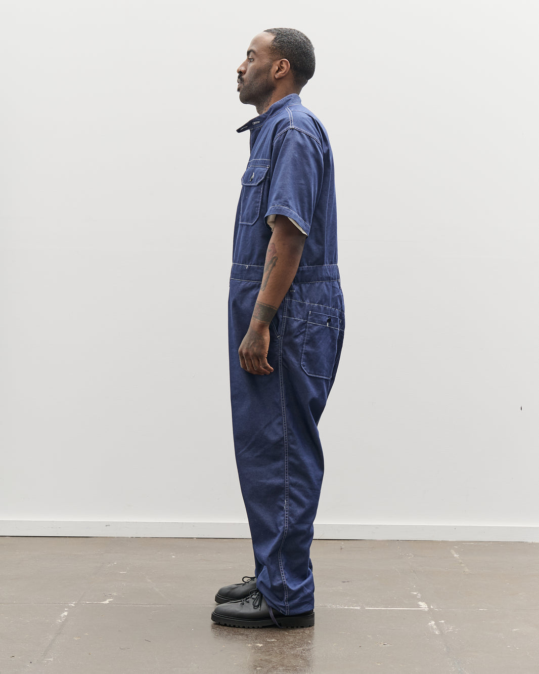 Engineered Garments Coverall Suit, Indigo – Glasswing
