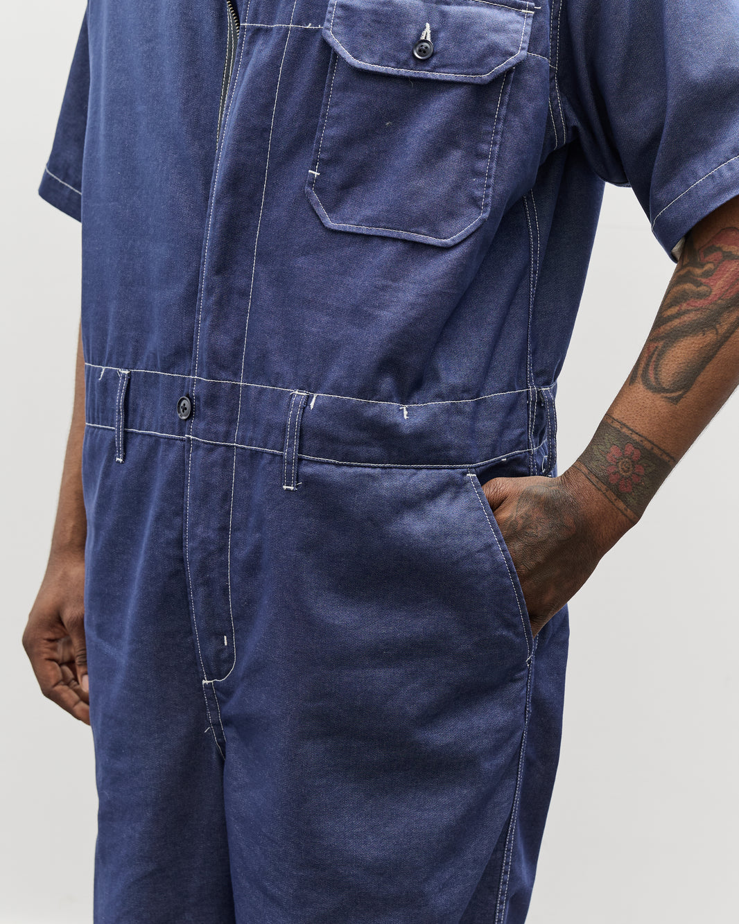 Engineered Garments Coverall Suit, Indigo – Glasswing