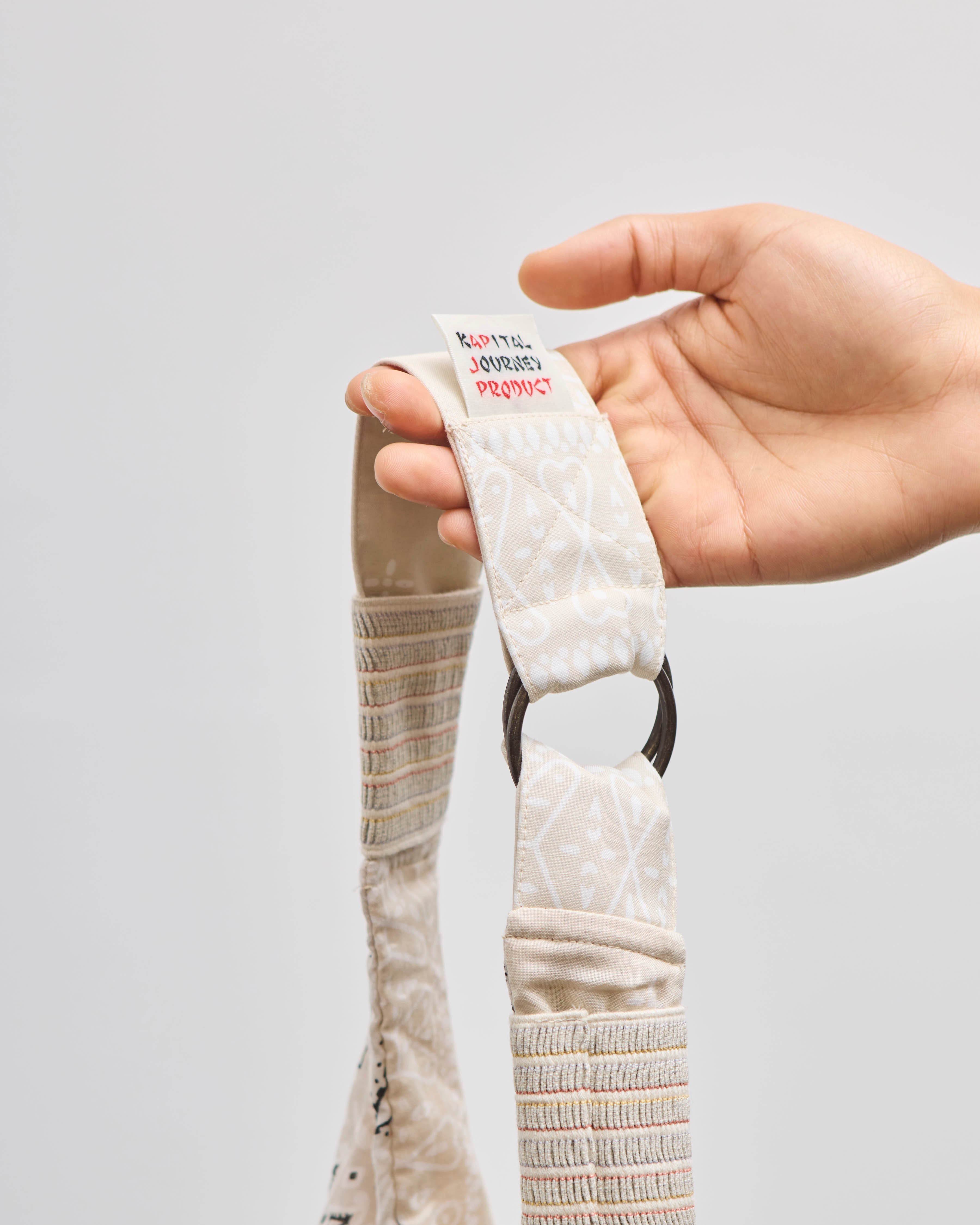 Kapital Bandana Beach Snufkin Bag, White – Glasswing