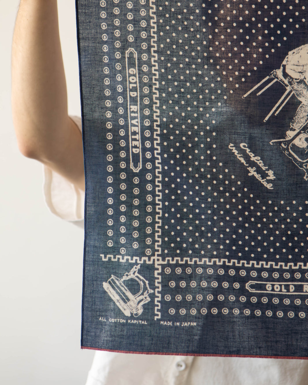 Kapital Union Master Bandana, Navy – Glasswing