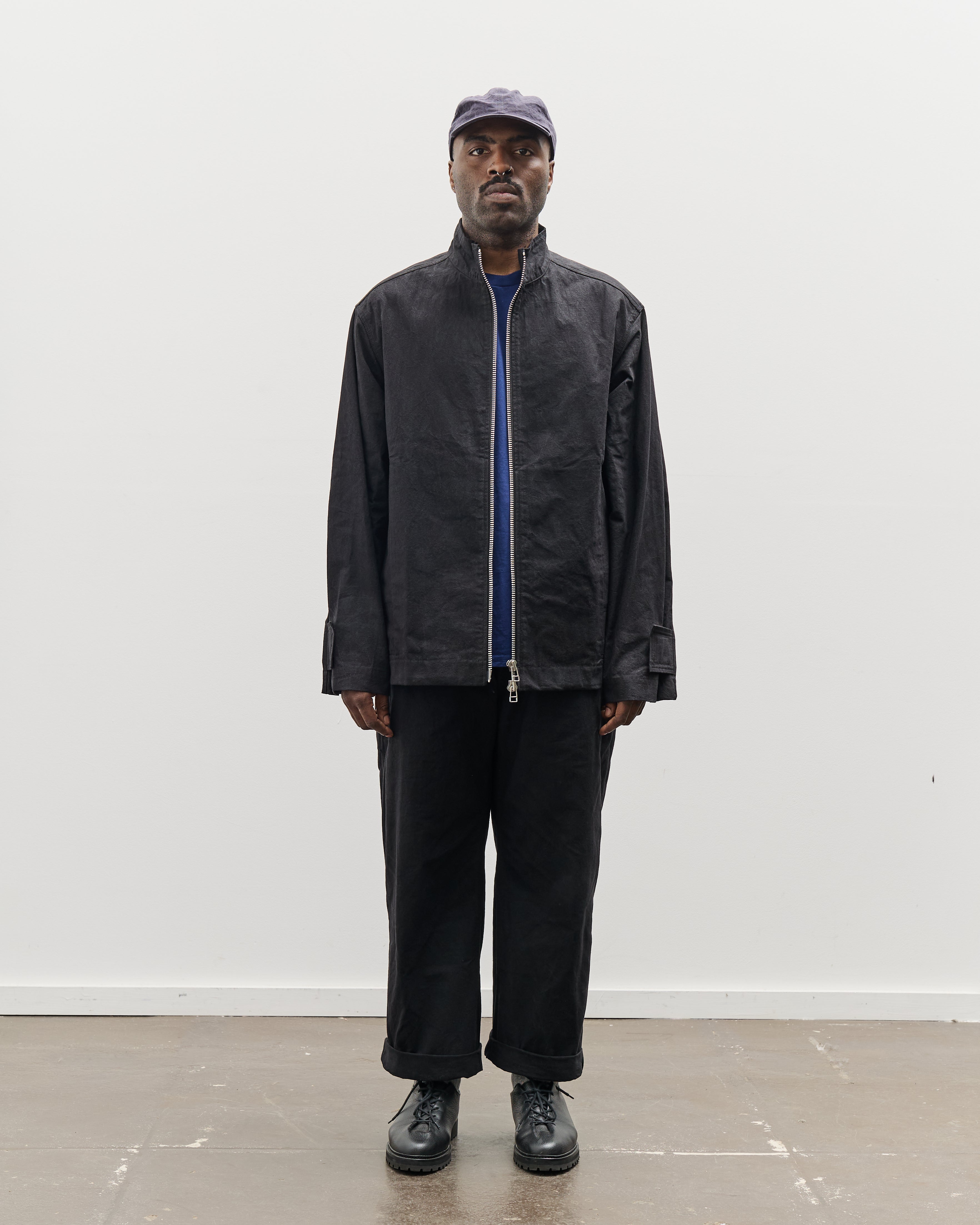 MAN-TLE R18S7 Block Jacket, Black Wax – Glasswing