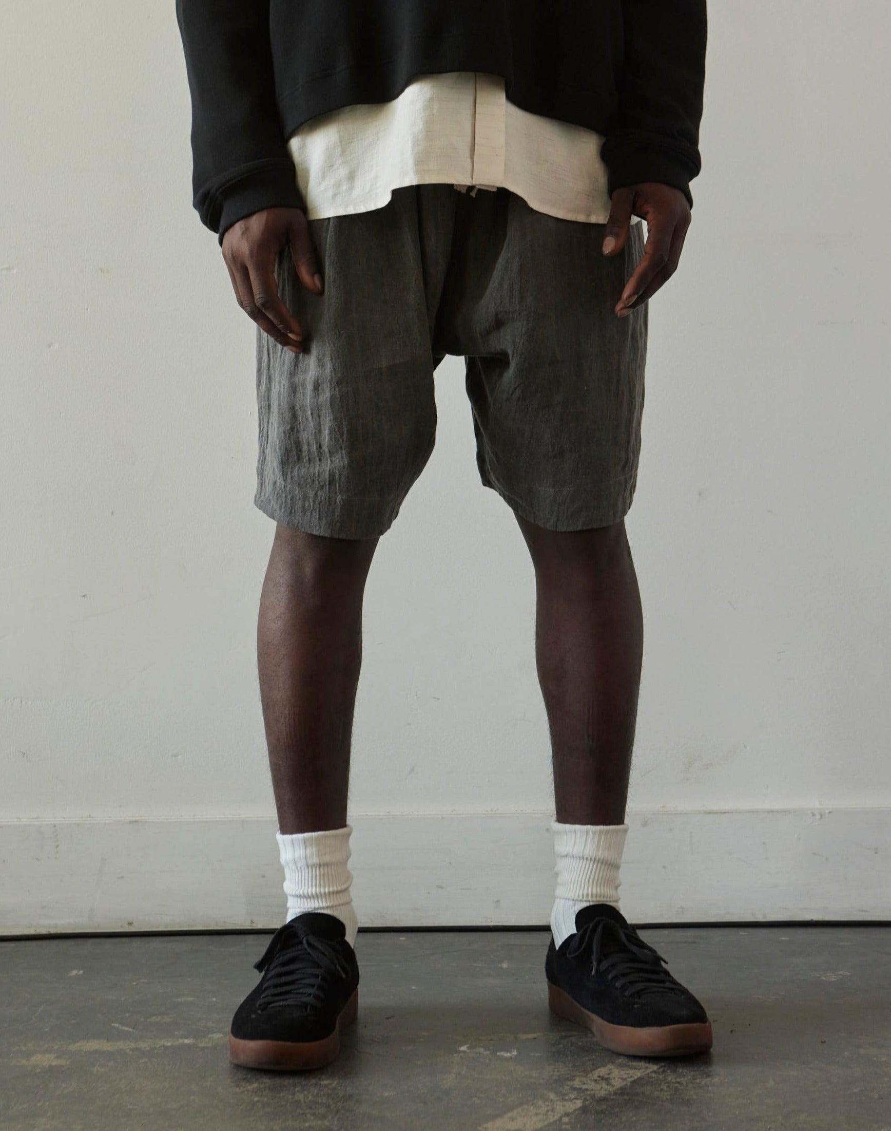 O-Project Shorts, Sumi Ink – Glasswing