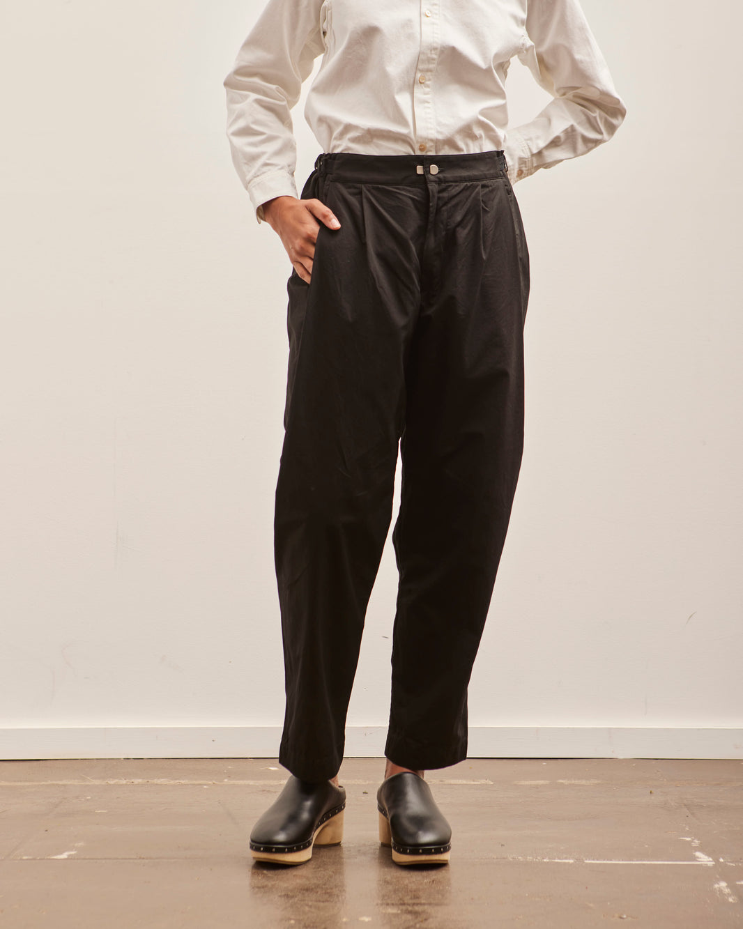 Postalco Step Pants Tab Dense Cotton, Black – Glasswing