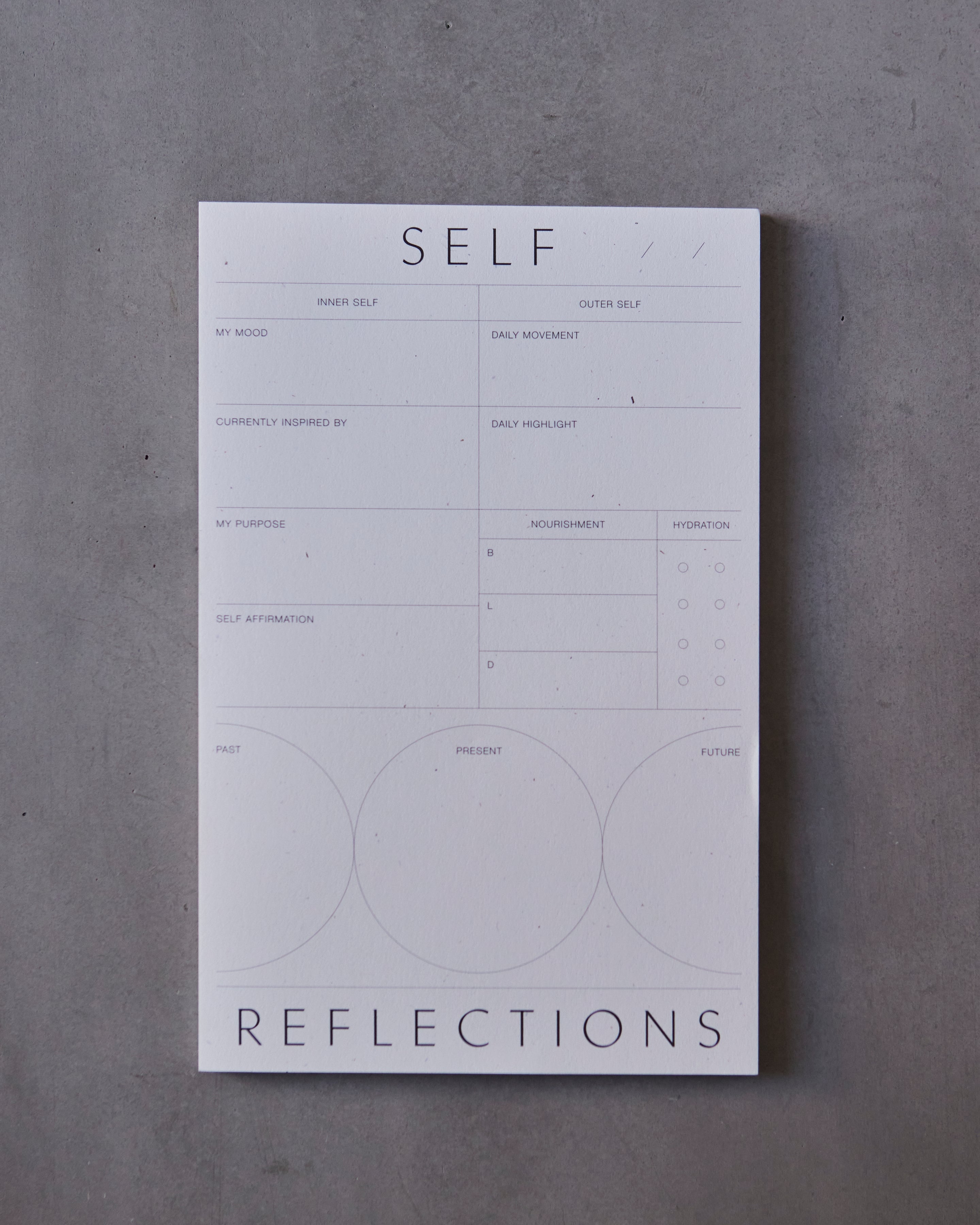 Self Reflections Pad – Glasswing