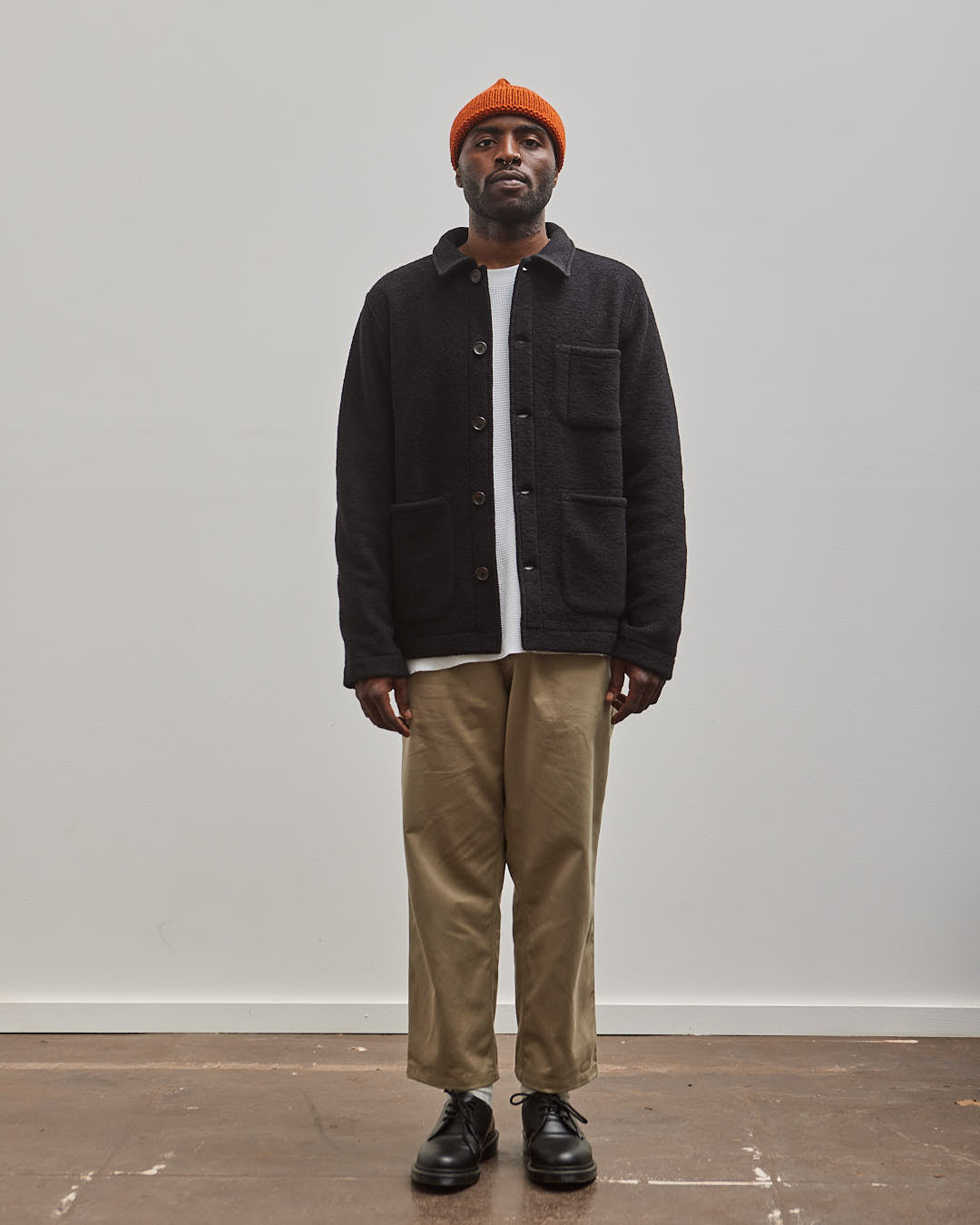 Universal Works Field Jacket, Black – Glasswing