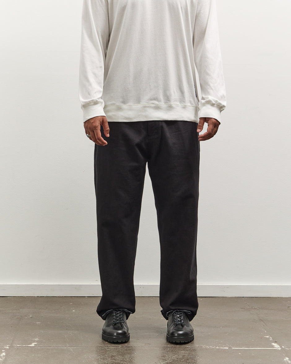 Universal Works Super Chino, Black – Glasswing