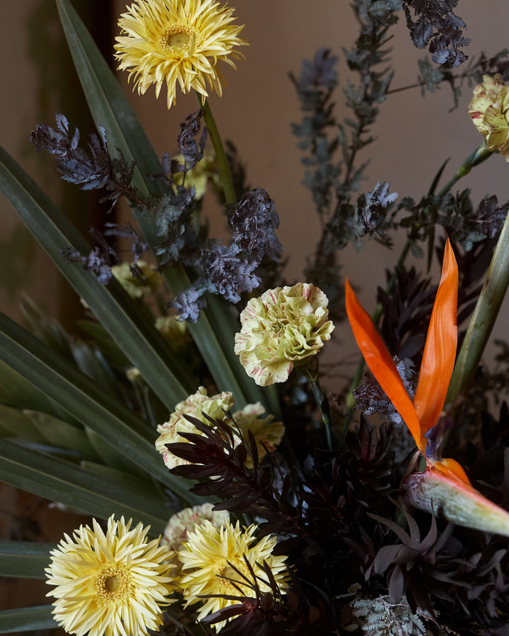 *Preorder* Strelitzia Floral Arrangement – Glasswing