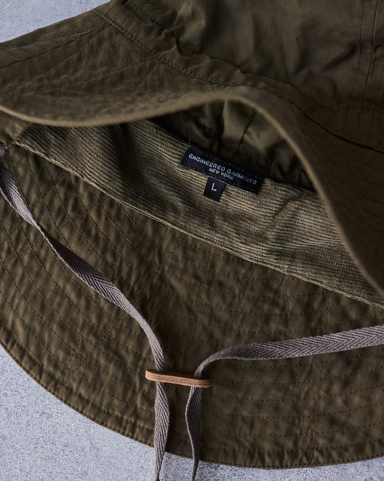 Engineered Garments Keeper Hat, Olive – Glasswing