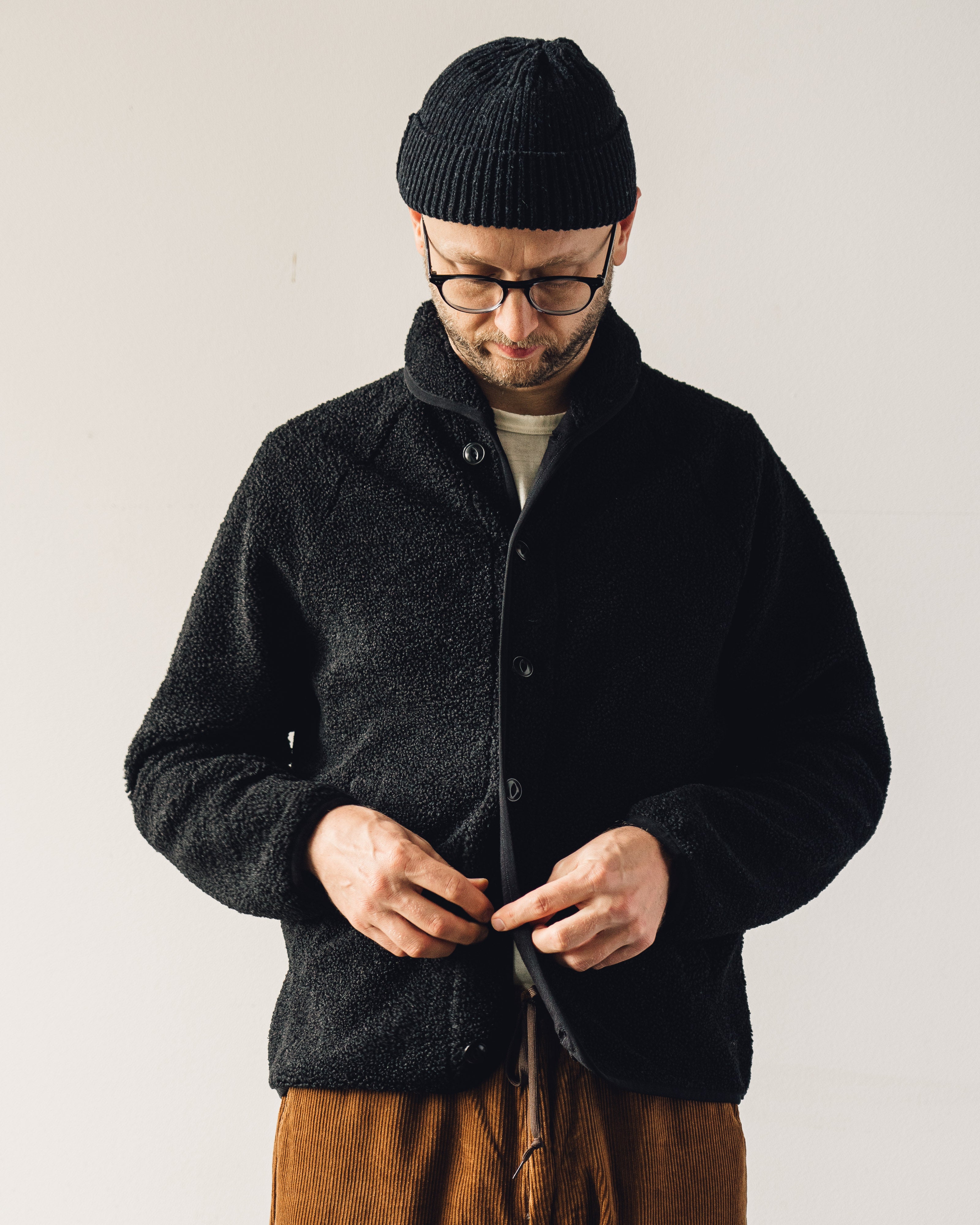 You Must Create Beach Jacket, Black – Glasswing